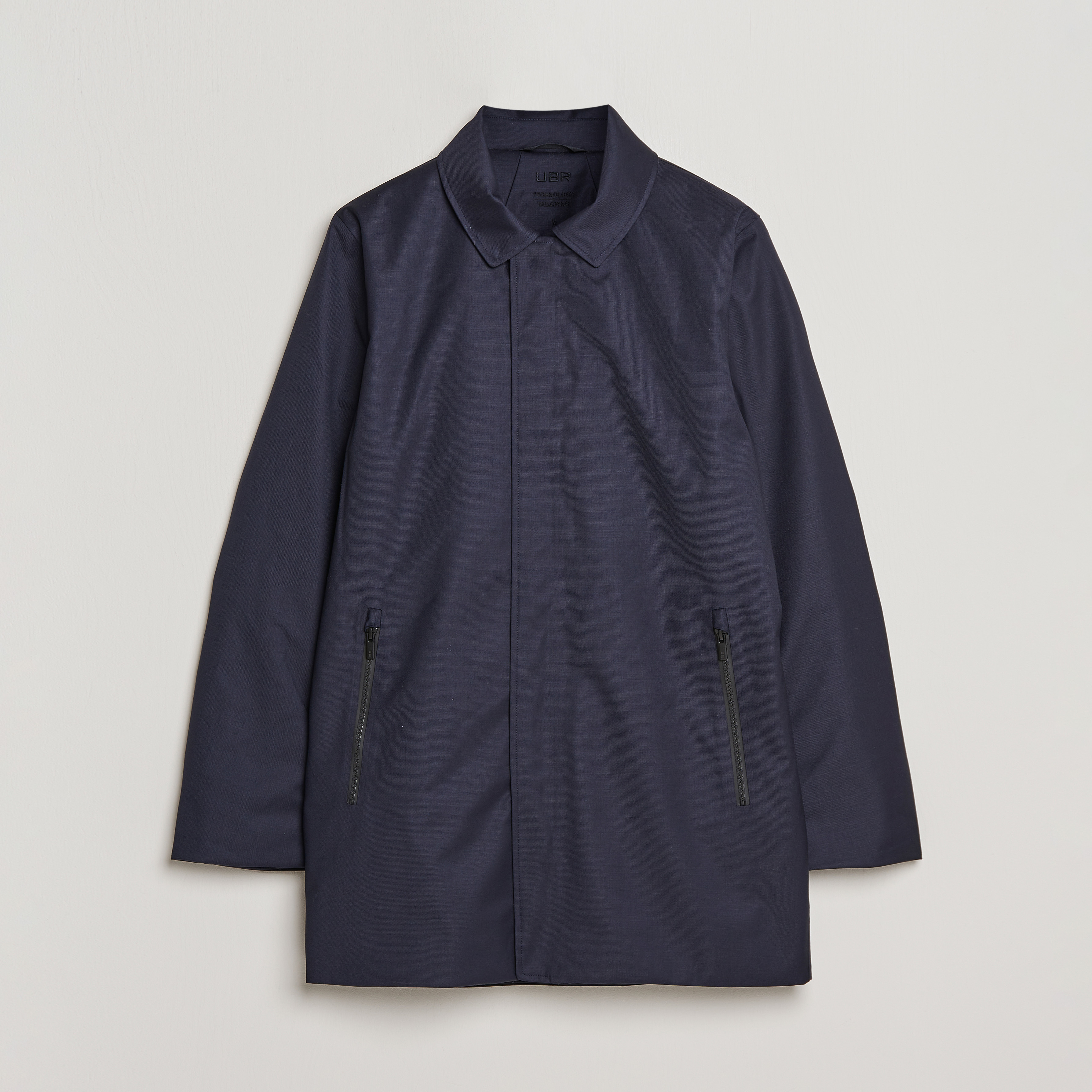 UBR Regulator Coat Savile Dark Navy Wool bei Care of Carl