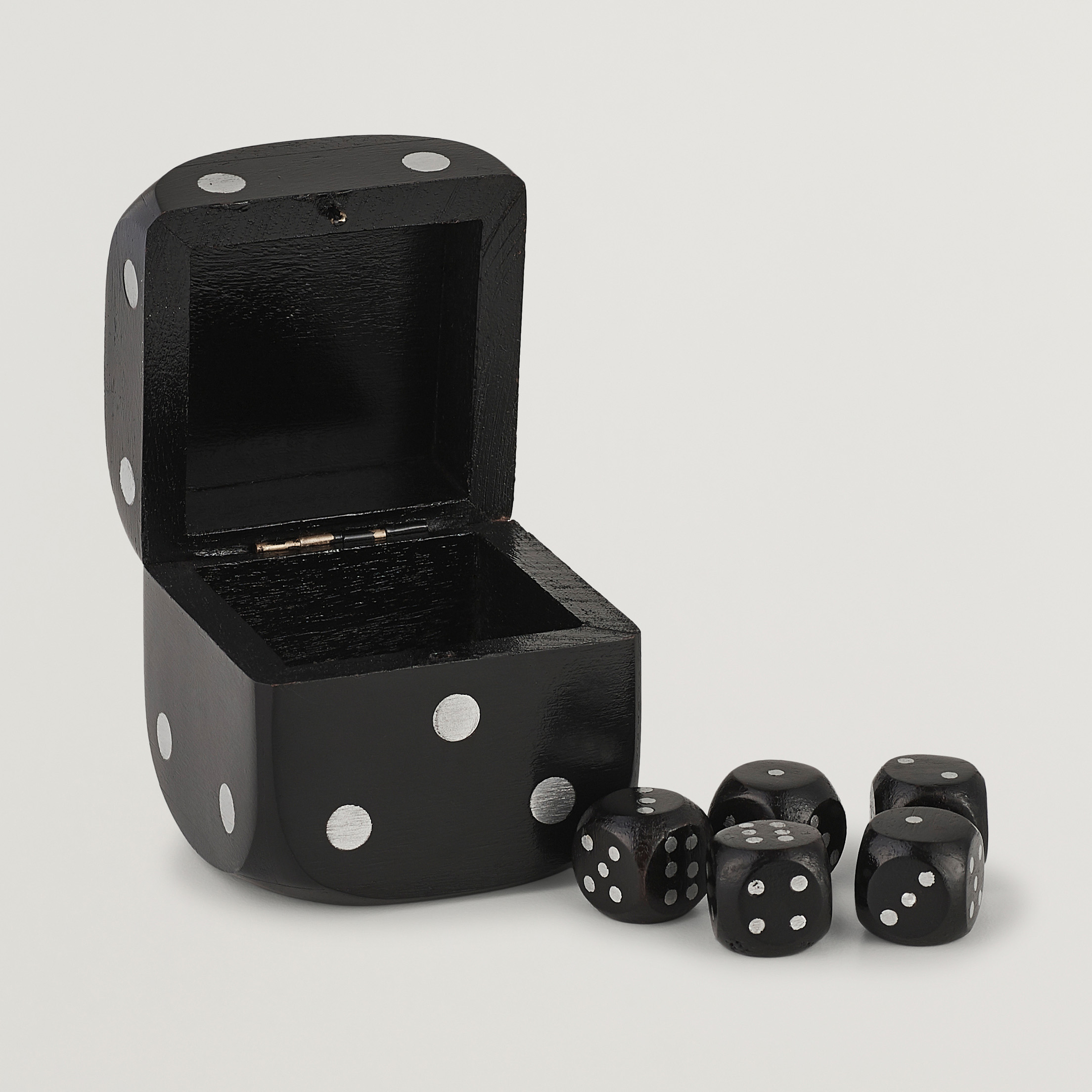 Authentic Models Wooden Dice Box Black bei Care of Carl