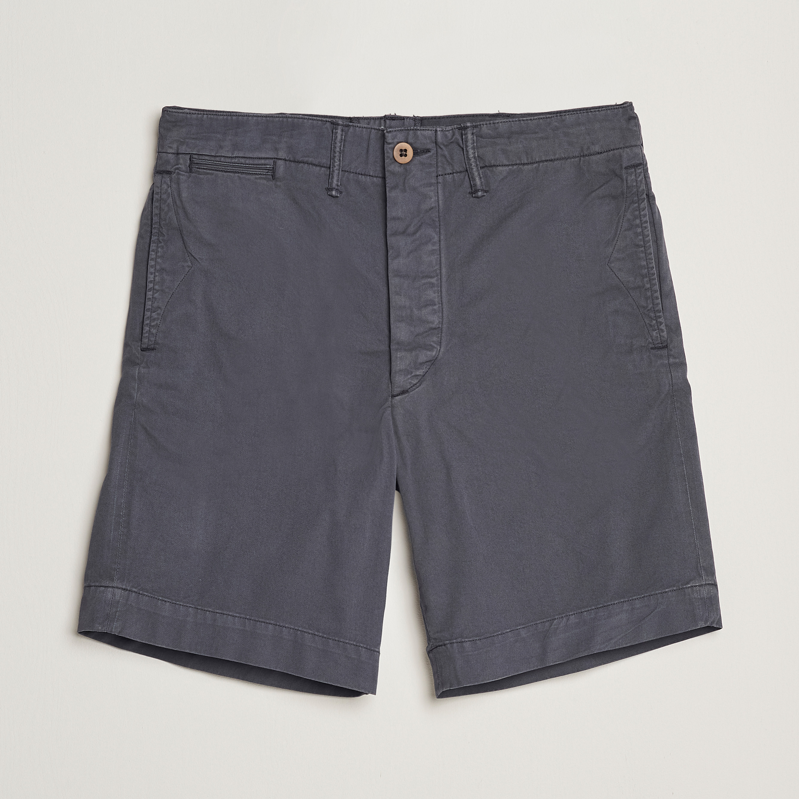 RRL Officers Flat Shorts Navy bei Care of Carl